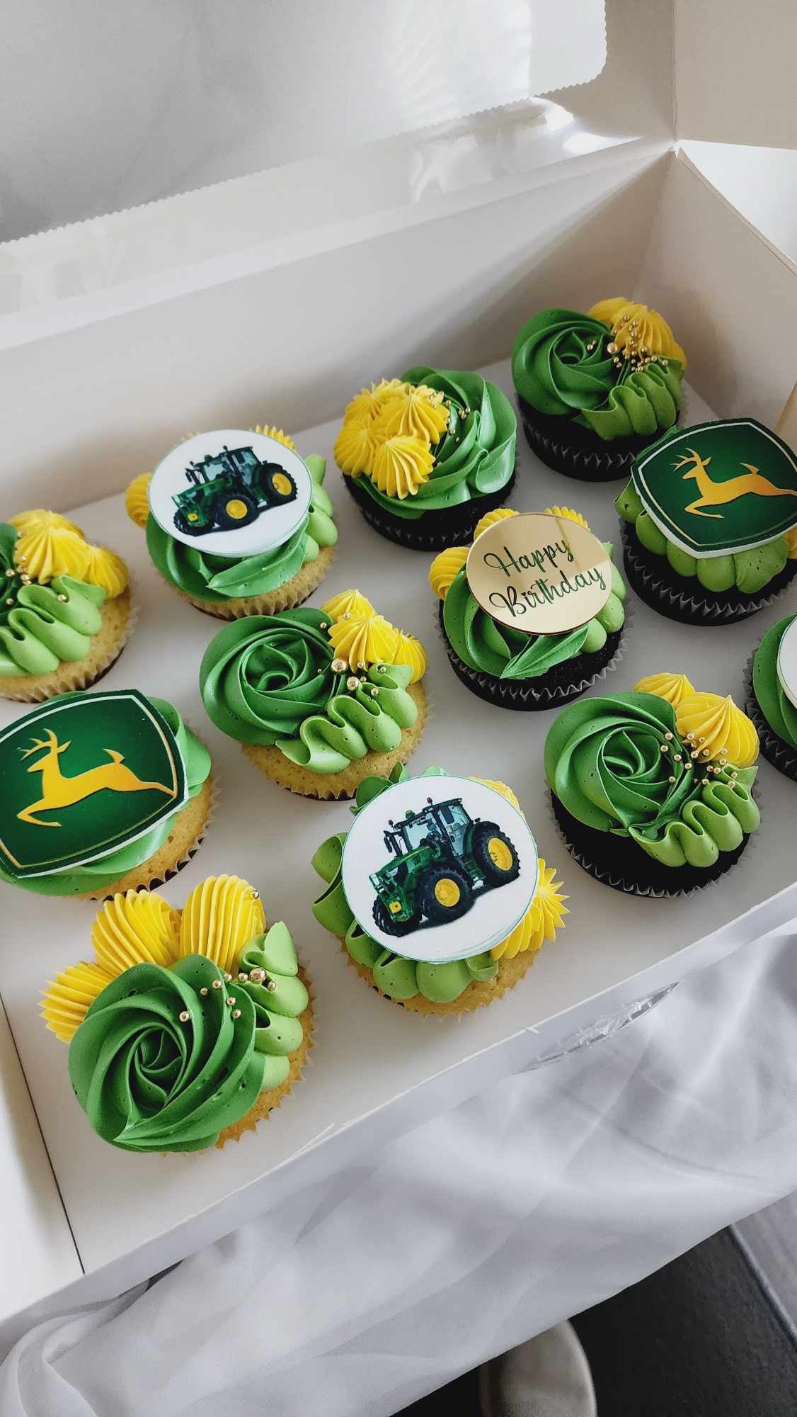 John Deere Cupcakes | Sweet Philosophy